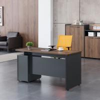 China Modern 4-Person Executive Office Desk with 450lb Capacity - W1600 to W2200 Sizes, L-Shaped Workstation for sale