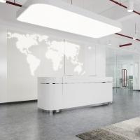 China MYIDEA Marble Top Reception Desk - Modern Office Furniture with Custom Sizes and ISO9001 Certification for sale