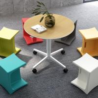 China Customizable Music Room Student Stool 420x320x320mm with 5cm Mattress - Multi-functional Kindergarten Plastic Chair for sale