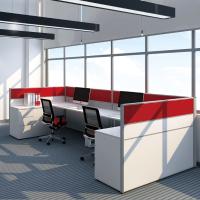 China L-Shaped Executive Workstation Desk 2450x2100mm with Storage Cabinet and 450lb Capacity - MG175 for sale