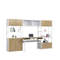China 3300mm Wide Modern Office Filing Cabinet with MFC Board Construction and ISO9001 Certification for sale