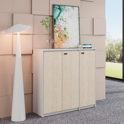 China Modern Wooden Office Filing Cabinet 1585x400x1200mm MFC Board with ISO9001 Certification for sale