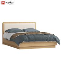 China Heavy Duty Metal Bunk Bed Frame 4600x900x2400mm with 12mm Splints for Adult Apartment Furniture for sale