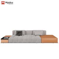 China Modern Student Bed with Desk Apartment Furniture 1670x710x720mm Customizable for sale