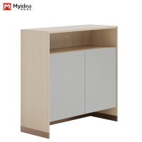 China ISO9001 Certified Apartment Shoe Cabinet 800x400x820mm Customizable Durable Storage Furniture for sale