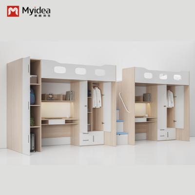 China Metal Bunk Bed for Student Dormitories 4600×900×2920mm with 5cm Mattress and Custom Options for sale