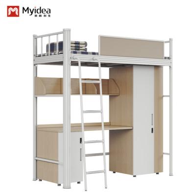 China 4600mm Capsule Bunk Bed with Storage & Stairs - 5cm Mattress for Student Apartments & Hostels for sale