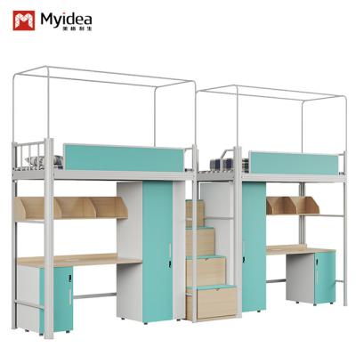 China Customizable Capsule Bunk Bed with Stairs 4600×900×2120mm for Hostels - ISO9001 Certified for sale