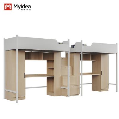 China Customizable Capsule Bunk Bed 4600x900x2120mm with 5cm Mattress for Student Apartments and Hostels for sale