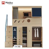 China Customizable Loft Bed 2600x1200x2920mm with 12mm Splints and 5cm Mattress - High Stability ISO9001 Certified for sale