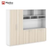 China Modern Wooden Office Filing Cabinet 2000x400x1800mm MFC Storage with ISO9001 Certification for sale