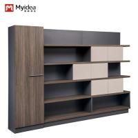 China 2000x400x1800mm Modern Wooden Filing Cabinet with MFC Board and ISO9001 Certification for sale