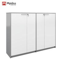 China Modern Wooden Office File Cabinet 2000x400x1800mm MFC Board Storage with ISO9001 Certification for sale