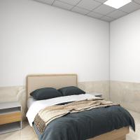 China Modern Minimalist Wood Single Bed for Dormitory 2000x1200mm Without Mattress for sale