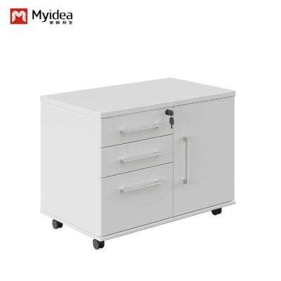 China 800×480×625mm Rectangular Metal Storage Cabinet with Lock - P2/E0 Grade MFC Office Furniture for sale