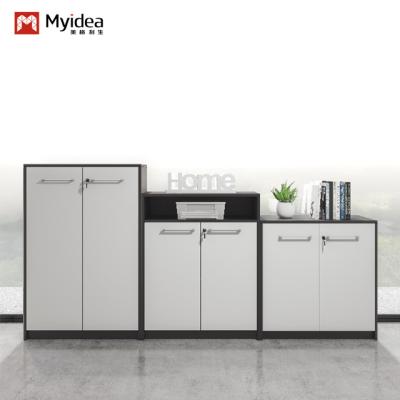 China Modern Wooden File Cabinet 800x400x800mm with P2/E0 Grade MFC Board and Melamine Finish for Office Storage for sale