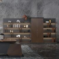 China Modern Office Filing Cabinet 3800/4500mm Width Adjustable Storage Wooden/Metal/Plastic Construction for sale