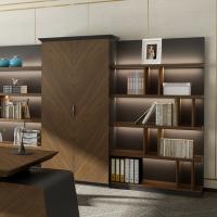 China Modern Office Filing Cabinet 3800/4500mm Width Adjustable Storage Wooden/Metal/Plastic Construction for sale