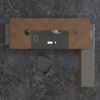 China Modern Luxury Boss Office Desk MG270 - 3580×2600×760mm L-Shaped Design with 450lb Load Capacity for sale