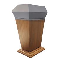 China Modern Lectern with Wood Panels 780x580x1200mm for Stage Events and Conference Centers for sale