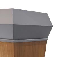 China Modern Lectern with Wood Panels 780x580x1200mm for Stage Events and Conference Centers for sale