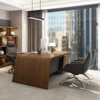 China Modern Luxury L-Shaped Office Desk 2700×2130×760mm with Storage Cabinet and 450lb Load Capacity for sale