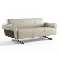 China Nordic Minimalism Leather Sofa Set with Metal Legs - Single 770×830×840mm & Triple 1780×830×840mm for Office Use for sale