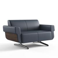 China Nordic Minimalism Leather Sofa Set with Metal Legs - Single 770×830×840mm & Triple 1780×830×840mm for Office Use for sale