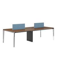 China Modular Office Desk for 2-6 Persons | 1200-1400mm Width | 450lb Capacity | E0 Particle Board for sale