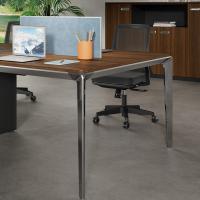 China Modular Office Desk for 2-6 Persons | 1200-1400mm Width | 450lb Capacity | E0 Particle Board for sale