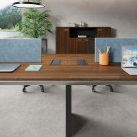 China Modular Office Desk for 2-6 Persons | 1200-1400mm Width | 450lb Capacity | E0 Particle Board for sale