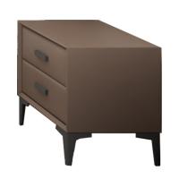 China Modern Luxury Nightstand Bedside Cabinet with Storage for Bedroom Living Room Furniture Customization for sale