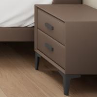 China Modern Luxury Nightstand Bedside Cabinet with Storage for Bedroom Living Room Furniture Customization for sale