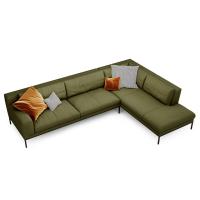 China Nordic Minimalism Leather Sofa Set Office Bedroom Traditional Sectional Design Metal Legs Single Triple Seat Living Hotel for sale