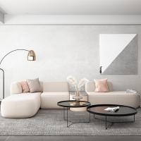 China Nordic Minimalism Sofa Set with 3-Year Shelf Life and 20,000 sqm Production Capacity for Office and Living Spaces for sale