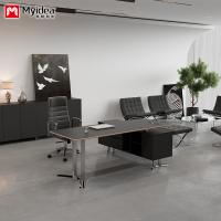 China Executive Desk for Modern Office with Fireproof Table Top - 3 Year Shelf Life & ISO9001 Certified for sale