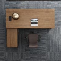 China Myidea Boss Office Desk with Sub Cabinet - 450lb Capacity L-Shaped Executive Desk with 3 Drawers for sale