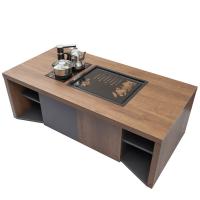 China Myidea Ergonomic Office Coffee Table with Tea Tray and Kung Fu Tea Table Customizable for sale