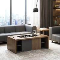 China Myidea Ergonomic Office Coffee Table with Tea Tray and Kung Fu Tea Table Customizable for sale