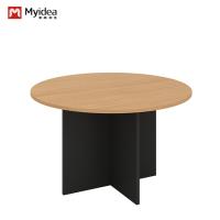 China Circular Coffee Table for Living Room & Business Reception - Multi-Person Board Type Design with 3-Year Shelf Life for sale