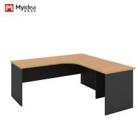 China Modern L-Shaped Executive Desk with Cabinet Storage 450lb Capacity E0 Grade Particle Board for sale