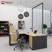 China Powder Coating Steel Frame Executive Desk 1.2m 1.5m 1.8m Supervisor Desk for sale
