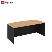 China Custom Executive Desk with Filing Cabinets Drawers and Data Storage 450lb Capacity E0 Grade Particle Board for sale