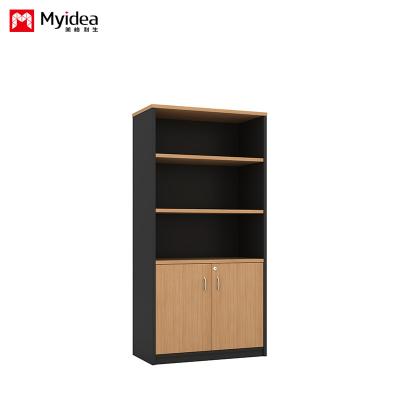 China Lockable Office Filing Cabinet 1800mm High Storage for Employee Records with Display Shelf for sale