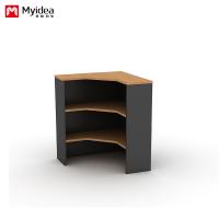 China Foshan Irregular Document Storage Cabinet Customizable Office Corner Shelf 3 Tier for sale