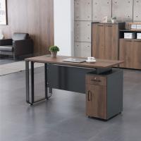 China Myidea Customized Steel Legged Office Desk with Storage 450lb Capacity E0 Grade for sale