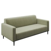 China MG325 Modern Office Leather Sofa with Solid Wood Frame - Executive Furniture for Manager Offices and Waiting Areas for sale