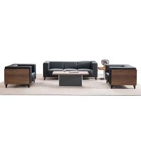 China Modern Modular Leather Sofa Set MG328 for Office Reception Areas with 3-Year Shelf Life and ISO9001 Certification for sale