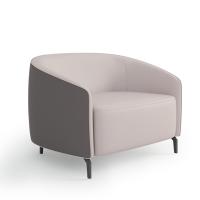 China Myidea MG329 Curved Leather Office Sofa for Manager Offices and Business Receptions - 3-Year Component Shelf Life for sale