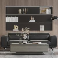 China Customizable Office Business Sofa Coffee Table 1600x600x2400mm Solid Wood/MDF/Particleboard Structure with ISO9001 Certification for sale
